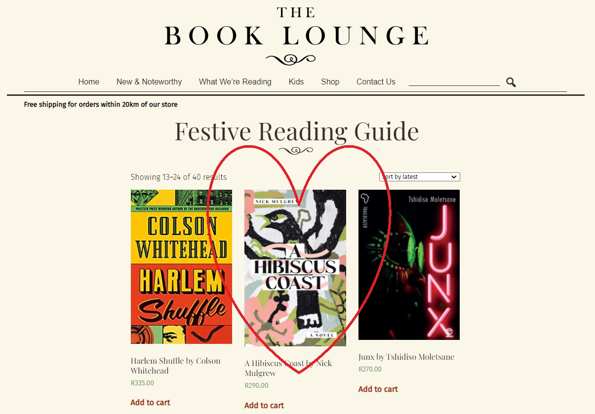 A HIBISCUS COAST by Nick Mulgrew included in the Book Lounge’s FESTIVE ...