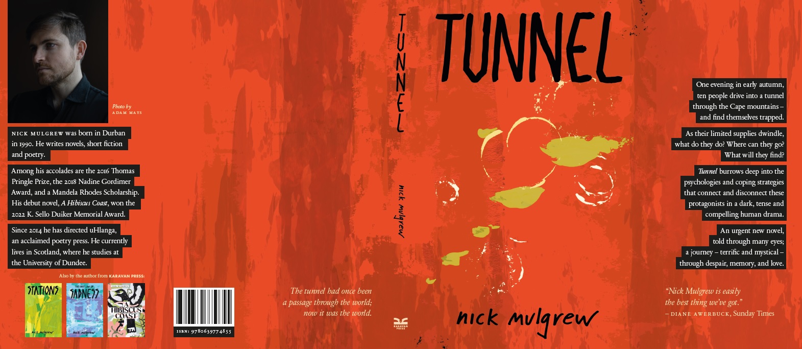 Karavan Press title: TUNNEL by Nick Mulgrew