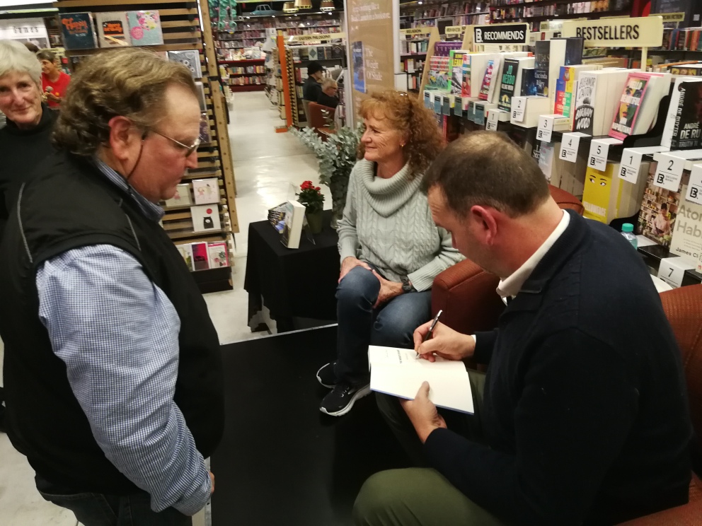 The Weight of Shade by Michael Boyd launched at Exclusive Books Cavendish