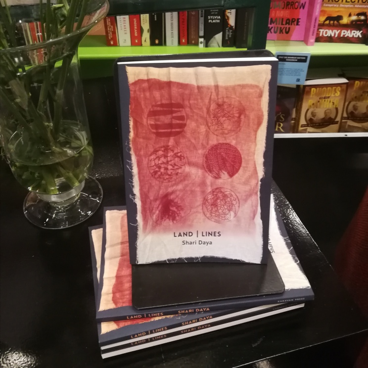 Land | Lines by Shari Daya launched at Exclusive Books Cavendish