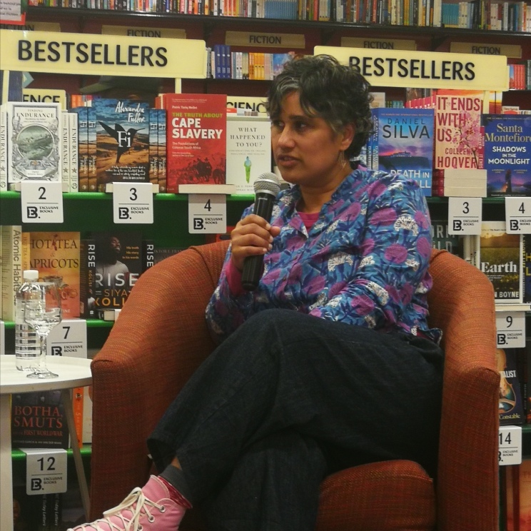 Land | Lines by Shari Daya launched at Exclusive Books Cavendish