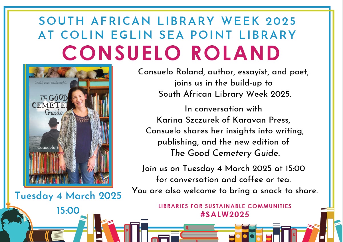 SA Library Week at Colin Eglin Sea Point Library with Consuelo Roland
