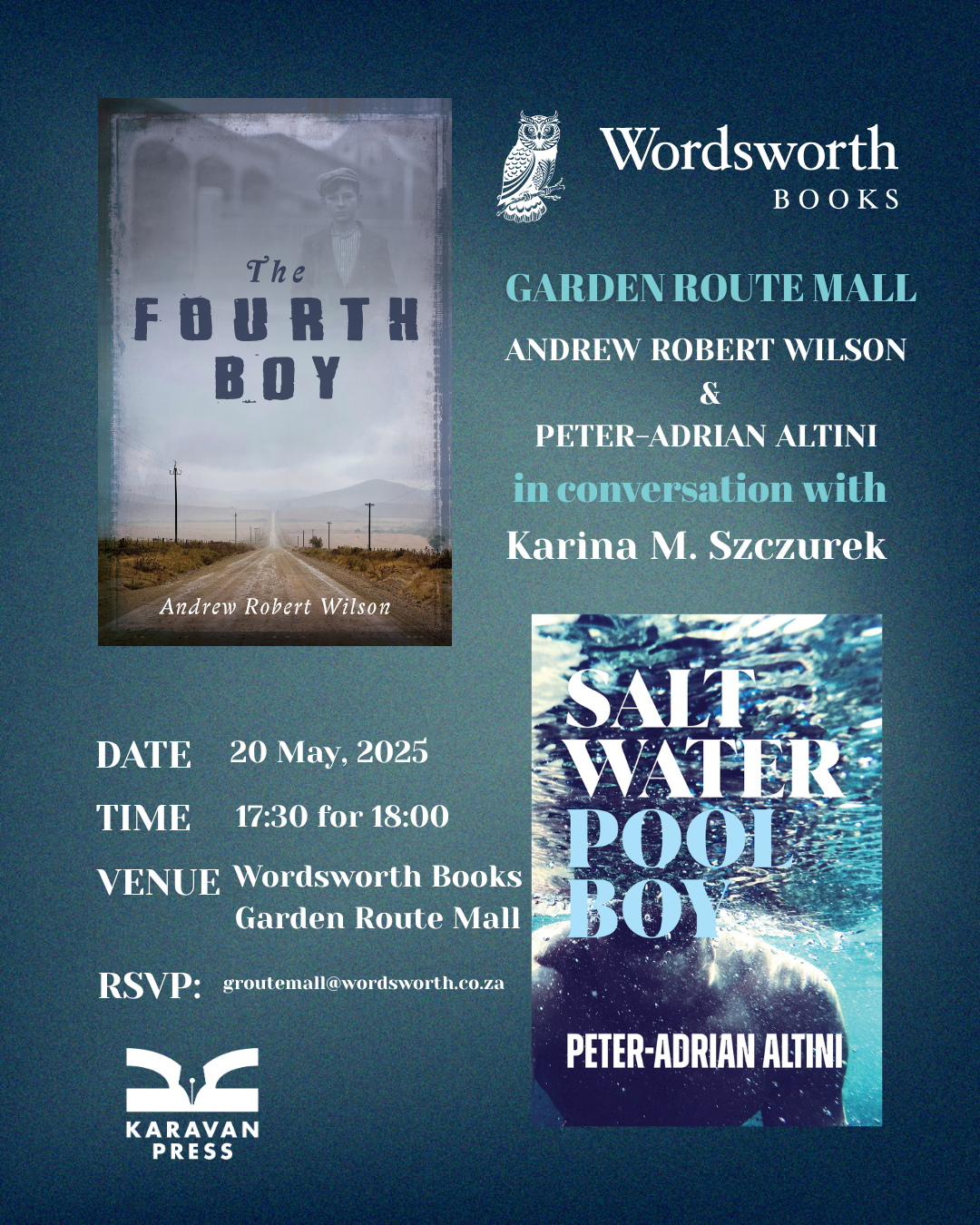 Joint launch, 20 May 2025: The Fourth Boy and Salt Water Pool Boy at ...