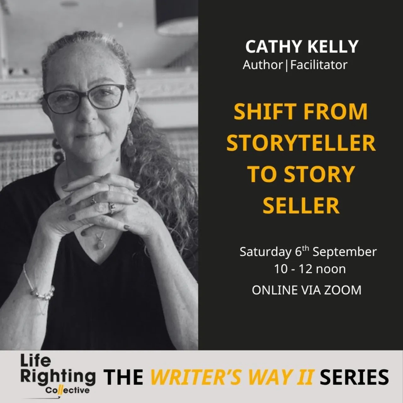 Shift from Storyteller to Story Seller with Cathy Kelly and the Life ...