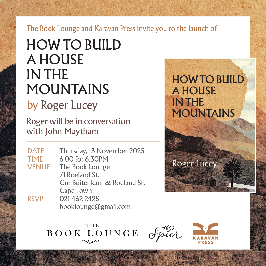 The Book Lounge launch of HOW TO BUILD A HOUSE IN THE MOUNTAINS by ...