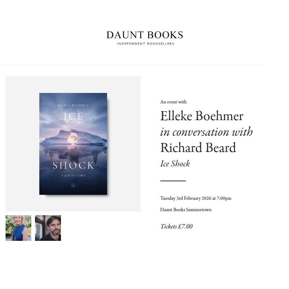 Daunt Books, Oxford: Elleke Boehmer in conversation with Richard Beard